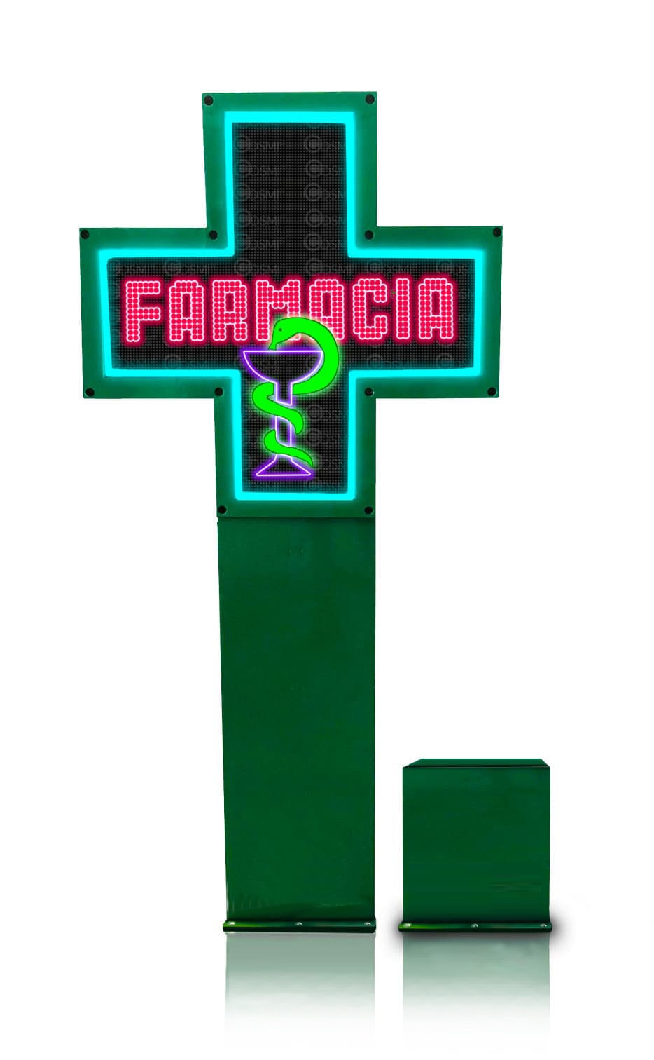 LED Pharmacy Cross - Elitas